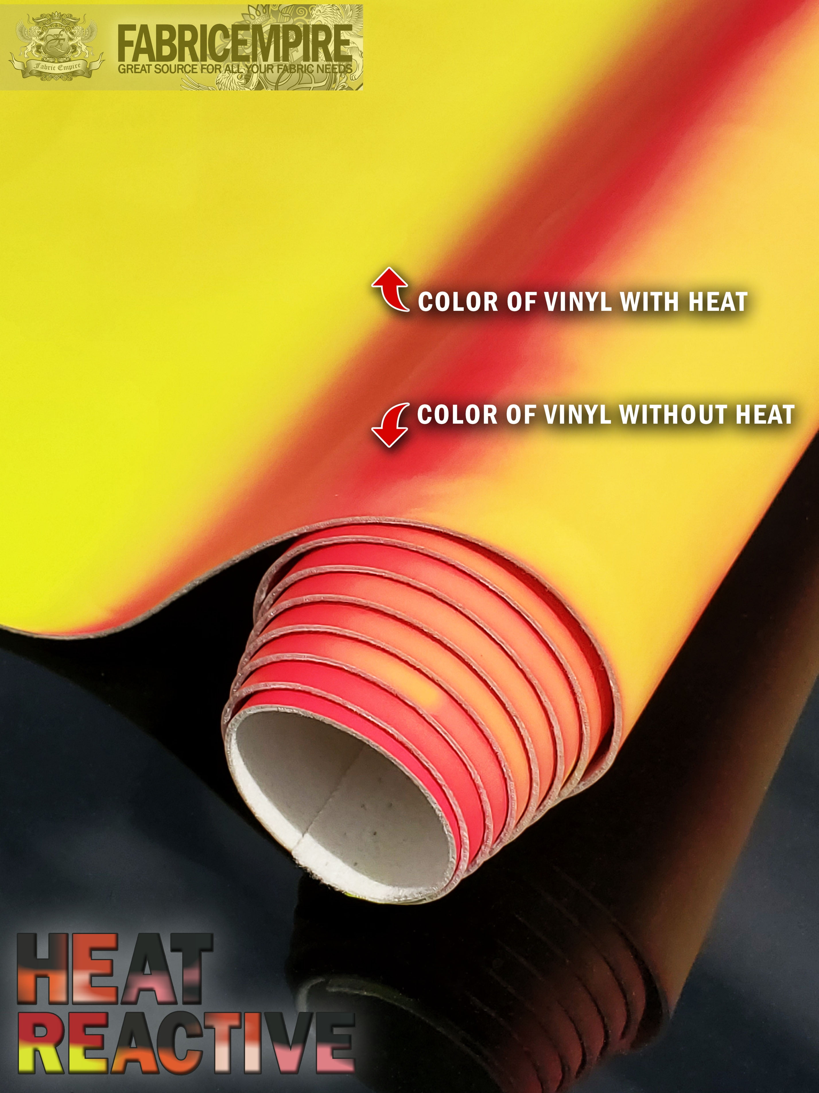 Vinyl Upholstery Thermosensitive Temperature Change Heat Reactive ...