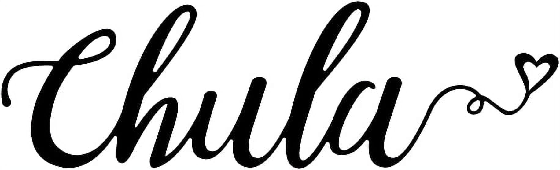 Vinyl Wall Art Decal - Chula - 7.5" x 25" - Trendy Cute Inspiring Fun ...