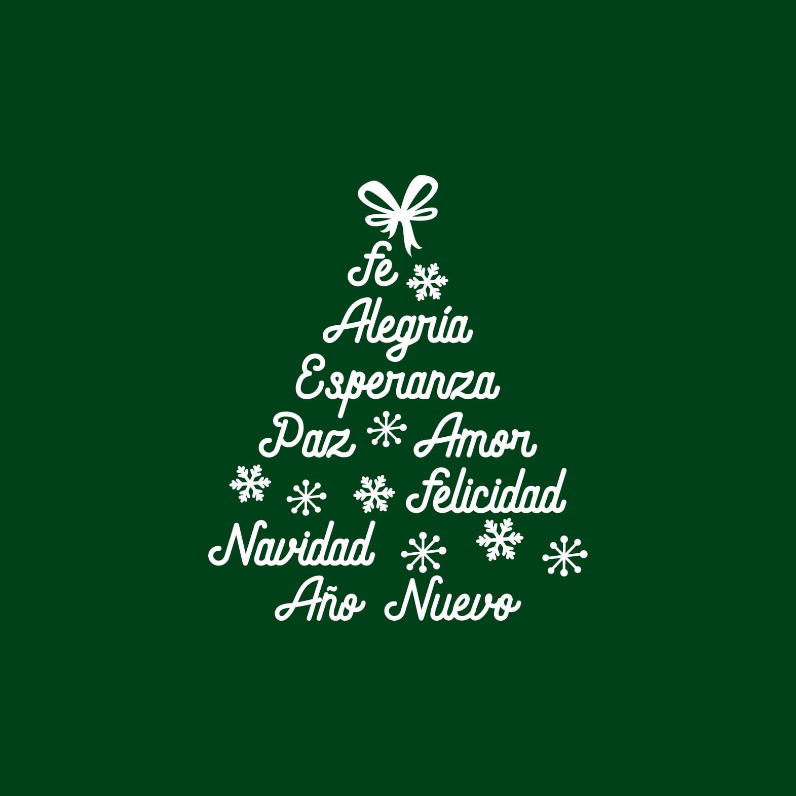 Vinyl Wall Art Decal - Fe Alegria Esperanza Paz Amor - 16" x 19 ...