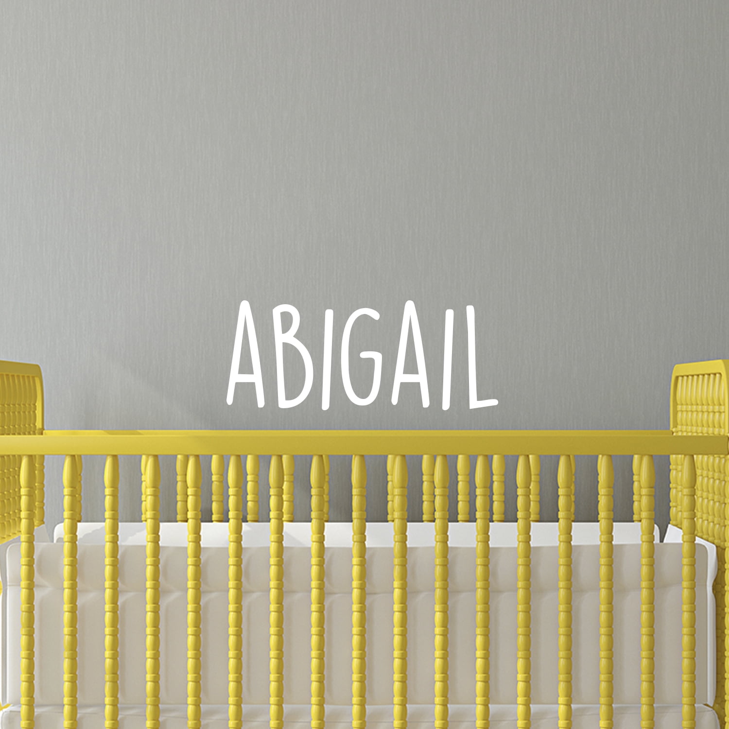 Vinyl Wall Art Decal Girls Custom Name - ’Abigail’ - 12" x 30" - Girls ...