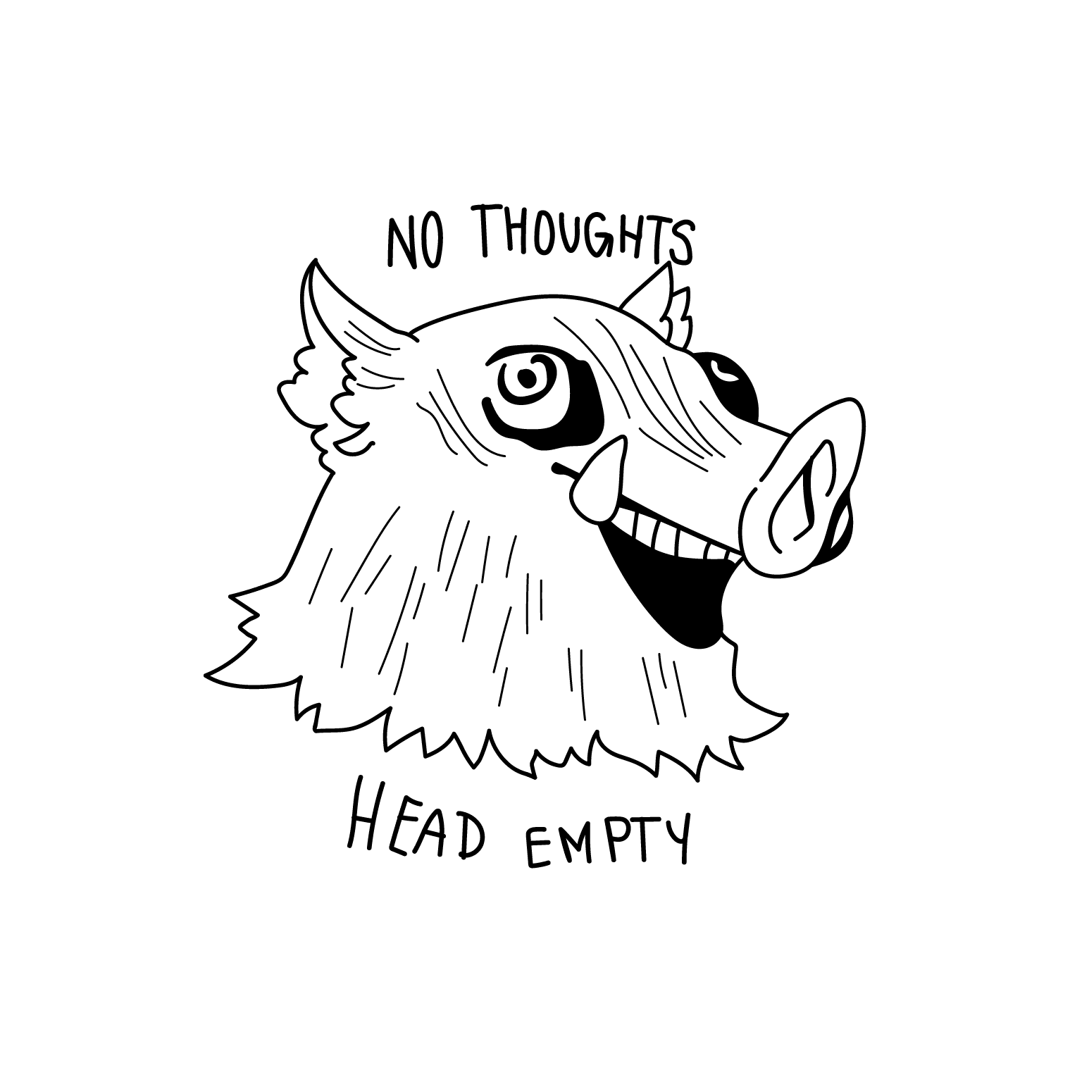 Vinyl Wall Art Decal - Inosuke Hashibira - 8.5" x 8.5" - Trendy Cool ...