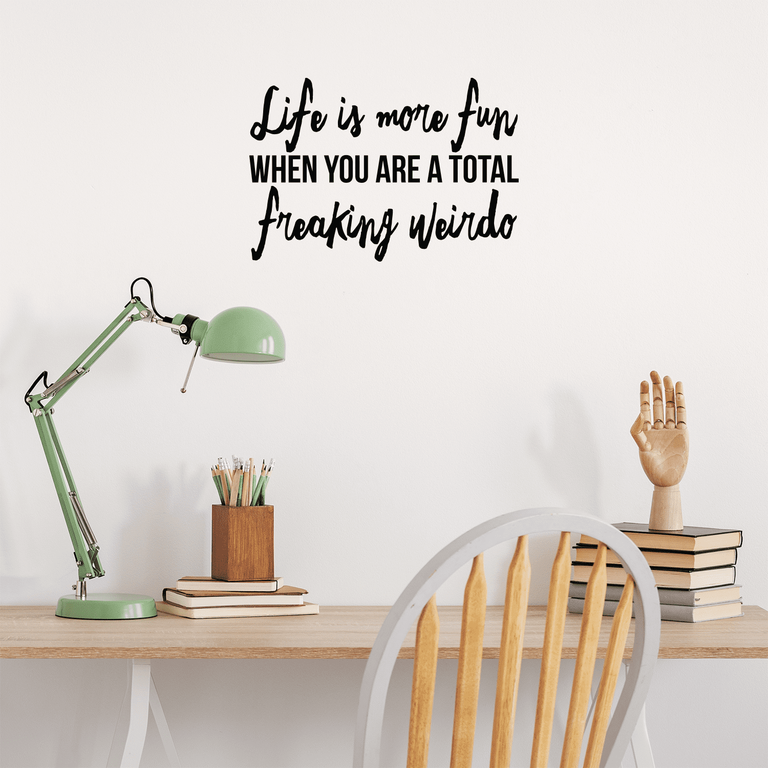 Vinyl Wall Art Decal - Life is More Fun When You are A Total - 15" x 22 ...