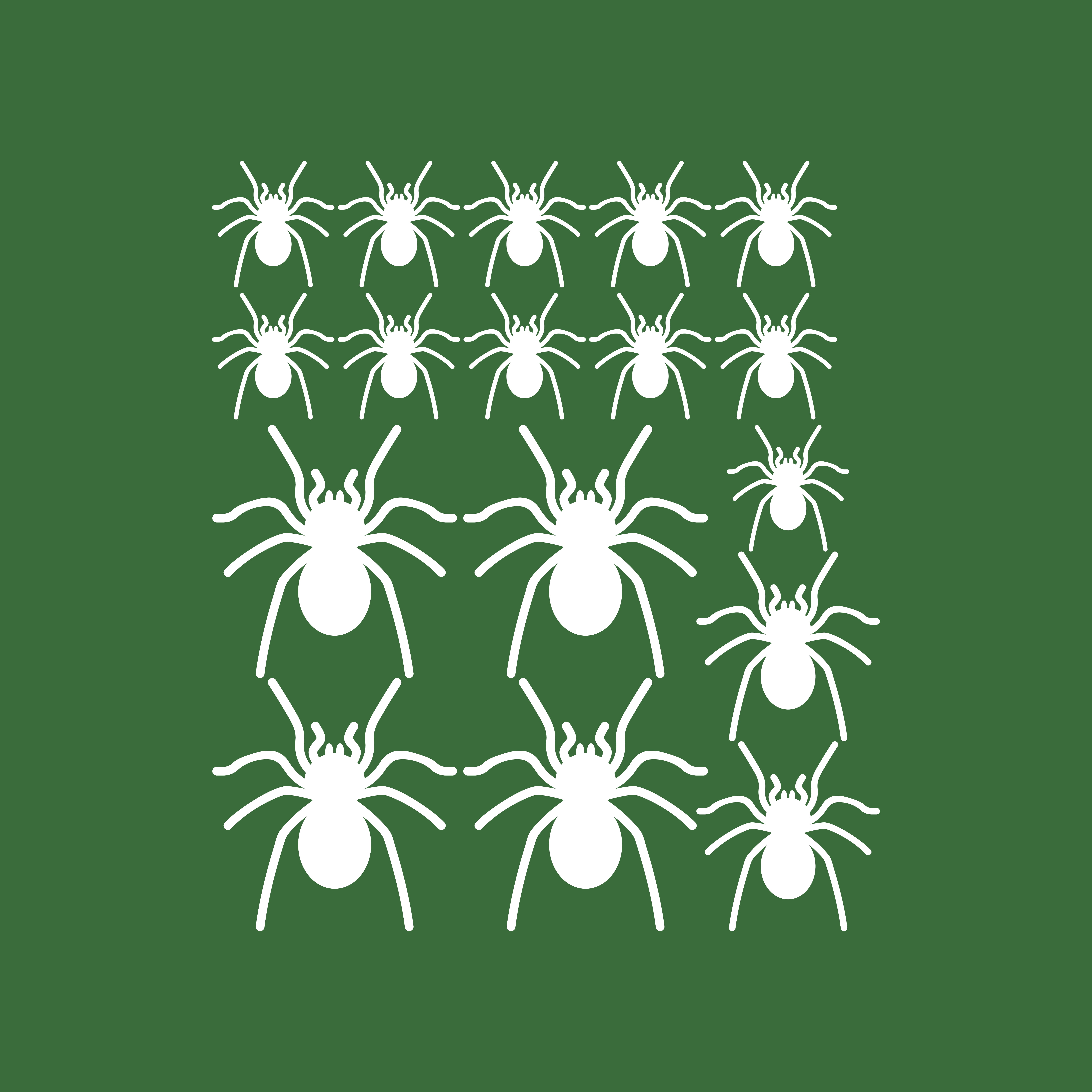 Vinyl Wall Art Decal - Spiders - From 4" x 4" Each - Halloween Party ...
