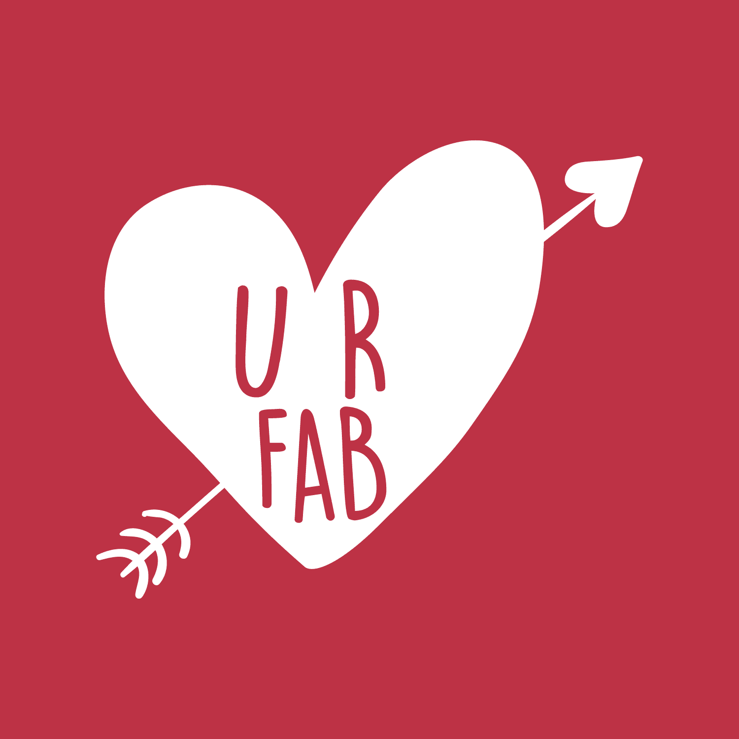 Vinyl Wall Art Decal - UR Fab - 22" x 26" - Modern Cute Artistic Design ...