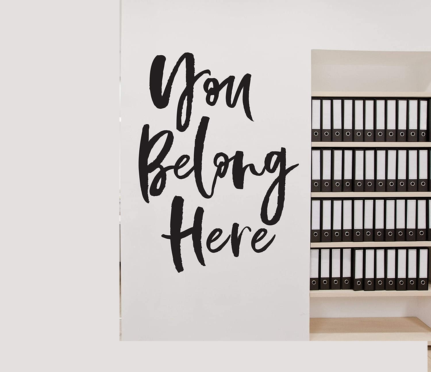 Vinyl Wall Art Decal You Belong Here Classroom ~ Children ~ Kids ...