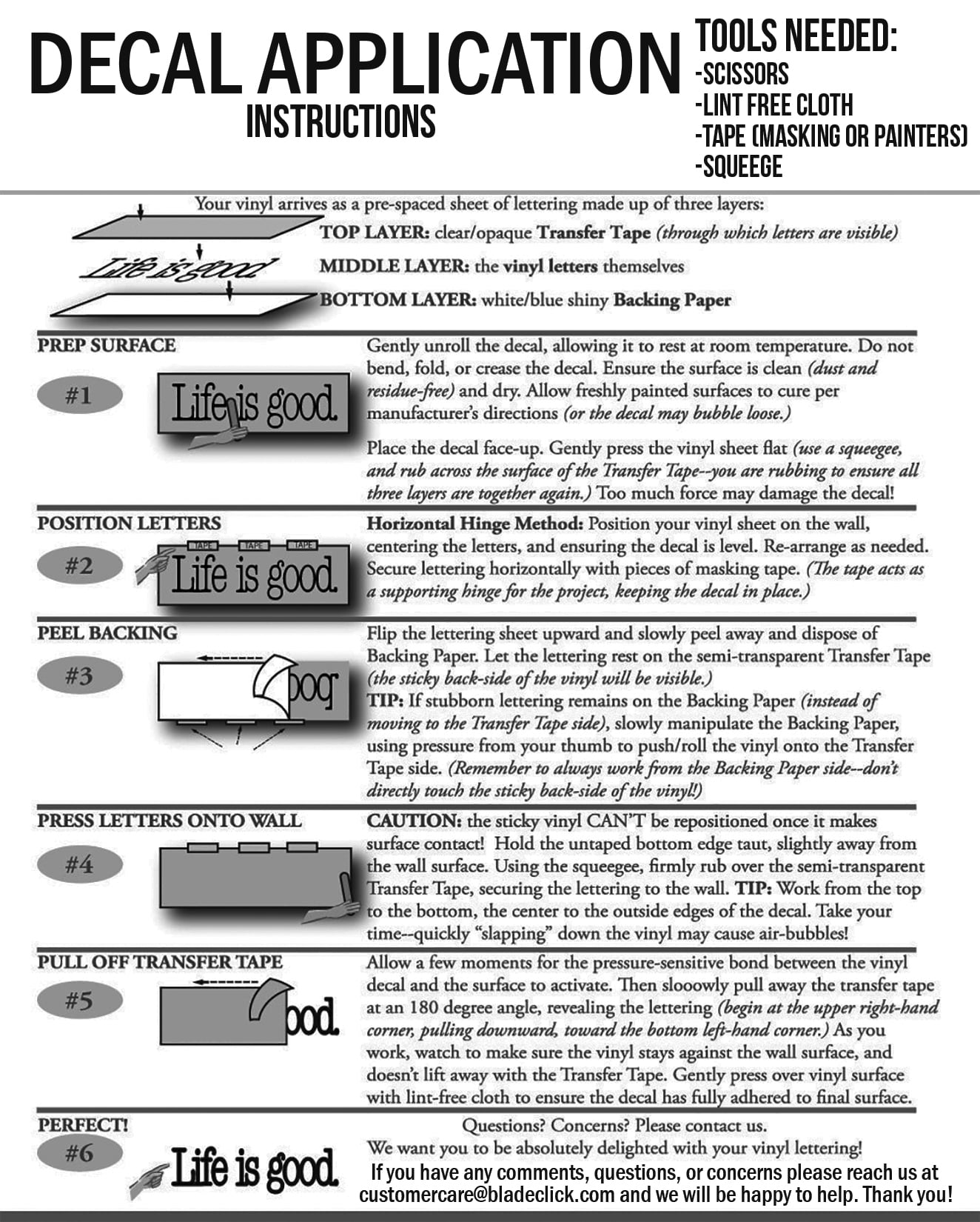 Vinyl Wall Art Decals - Happy Birthday - 16" x 45" - Best Wishes ...