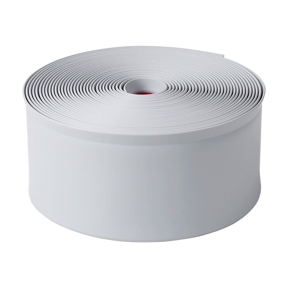 Vinyl Wall Base Baseboard Molding Trim 4"x 40FT Flexible Self Adhesive ...