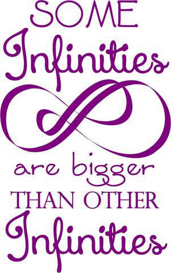 Vinyl Wall Decal: Fault in our Stars Quote Sticker| Infinities ...