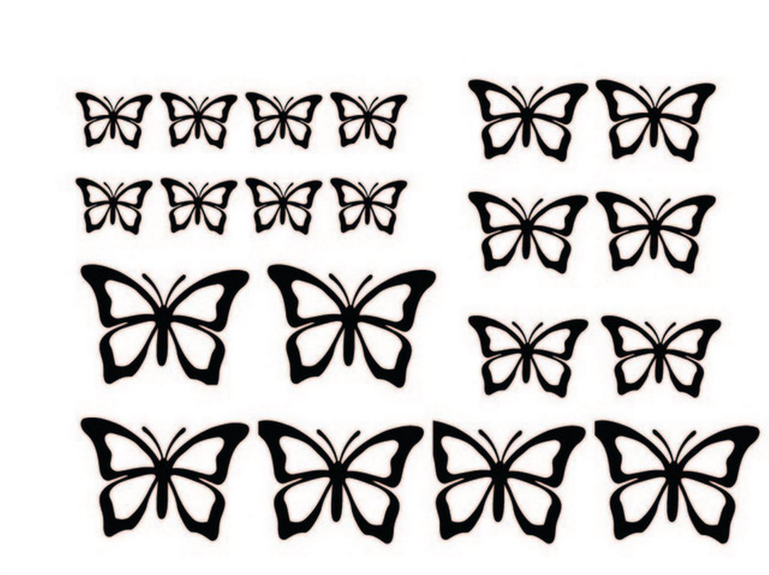 Vinyl Wall Decal: Sheet of Butterfly Wall Sticker / Decals | 20 ...
