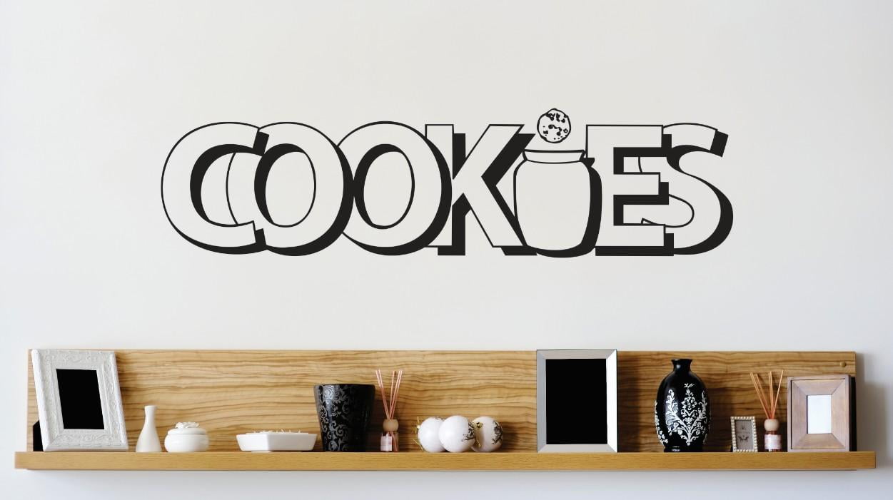 Vinyl Wall Decal Sticker : Cookies Kitchen Food Picture Art Peel ...