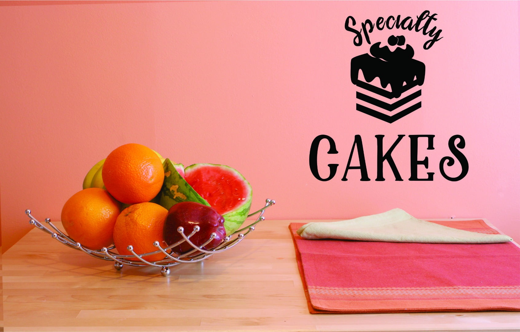 Vinyl Wall Decal Sticker : Specialty Cakes Home Decor Picture Art 16 x ...
