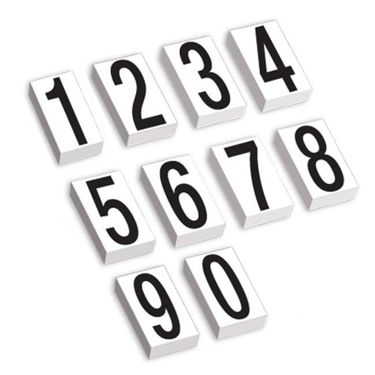 Vinyl Warehouse Number Kit Labels - Black & White - Walmart.com