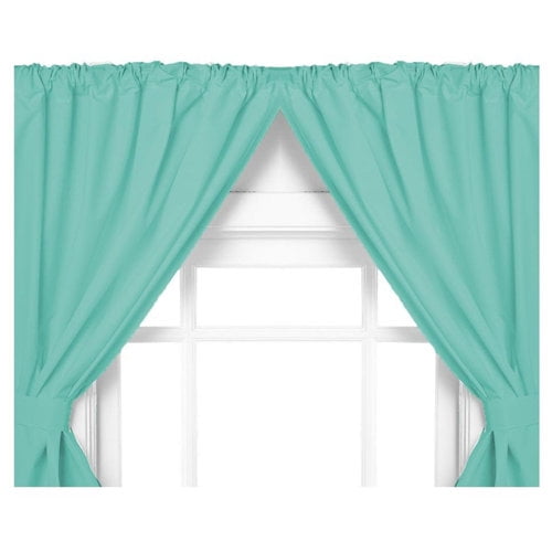 Carnation Home Fashions Vinyl Window Panel Pair - Walmart.com