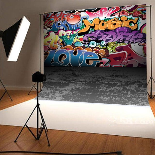 Vinyl Wood Wall Floor Photography Studio Prop Backdrop Background 5x3FT ...