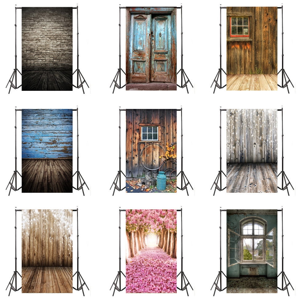 Vinyl Wood Wall Floor Photography Studio Prop Background 3x5FT ...