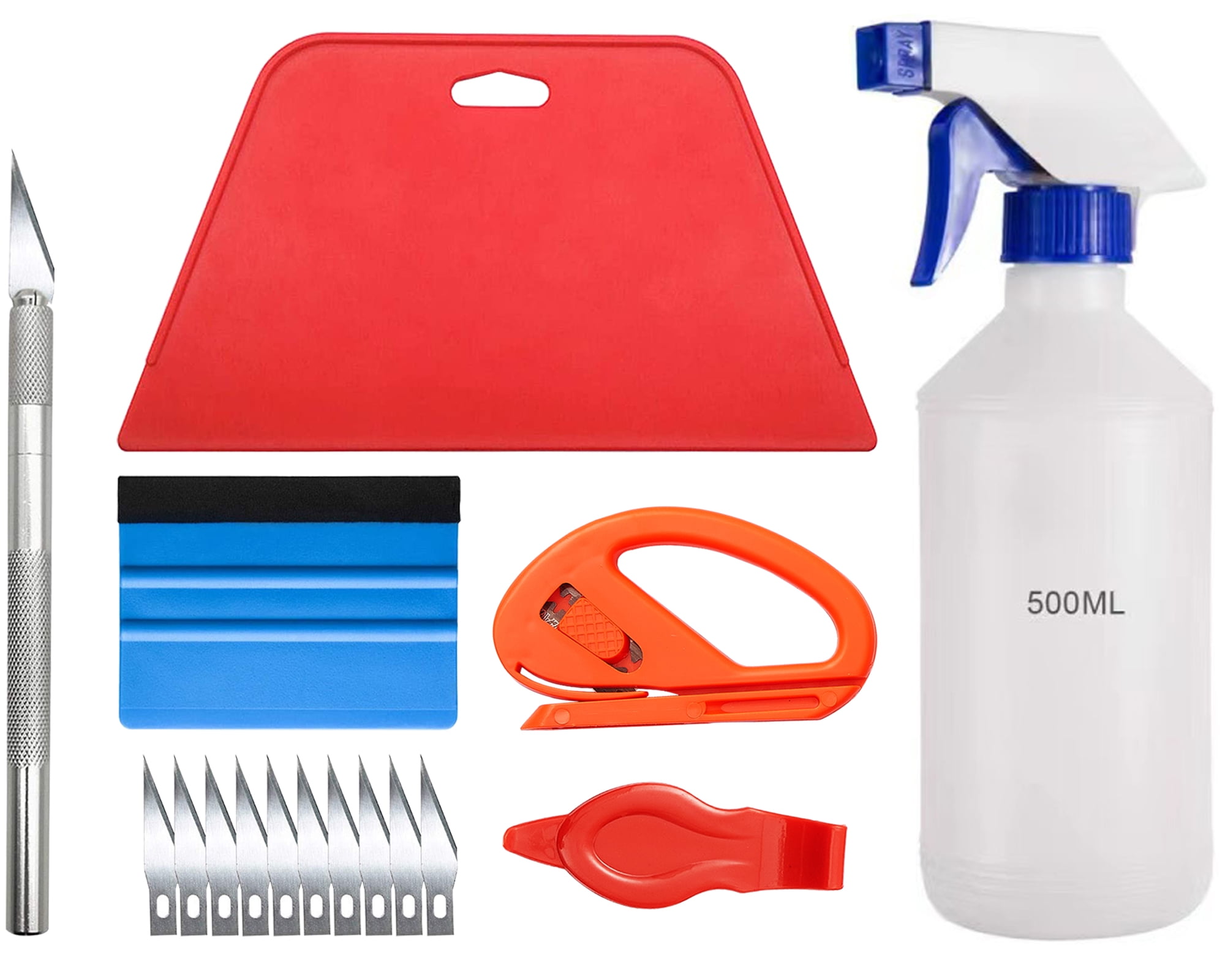 Vinyl Wrap Tool | Hisgeru Window Tint Film Kit | Wallpaper smothing ...