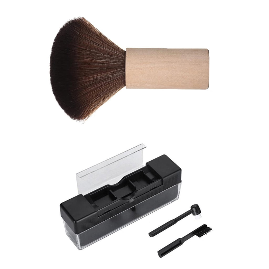 Vinyls Record Brush Dust Cleaning Brush Soft Turntables Brush Wood ...
