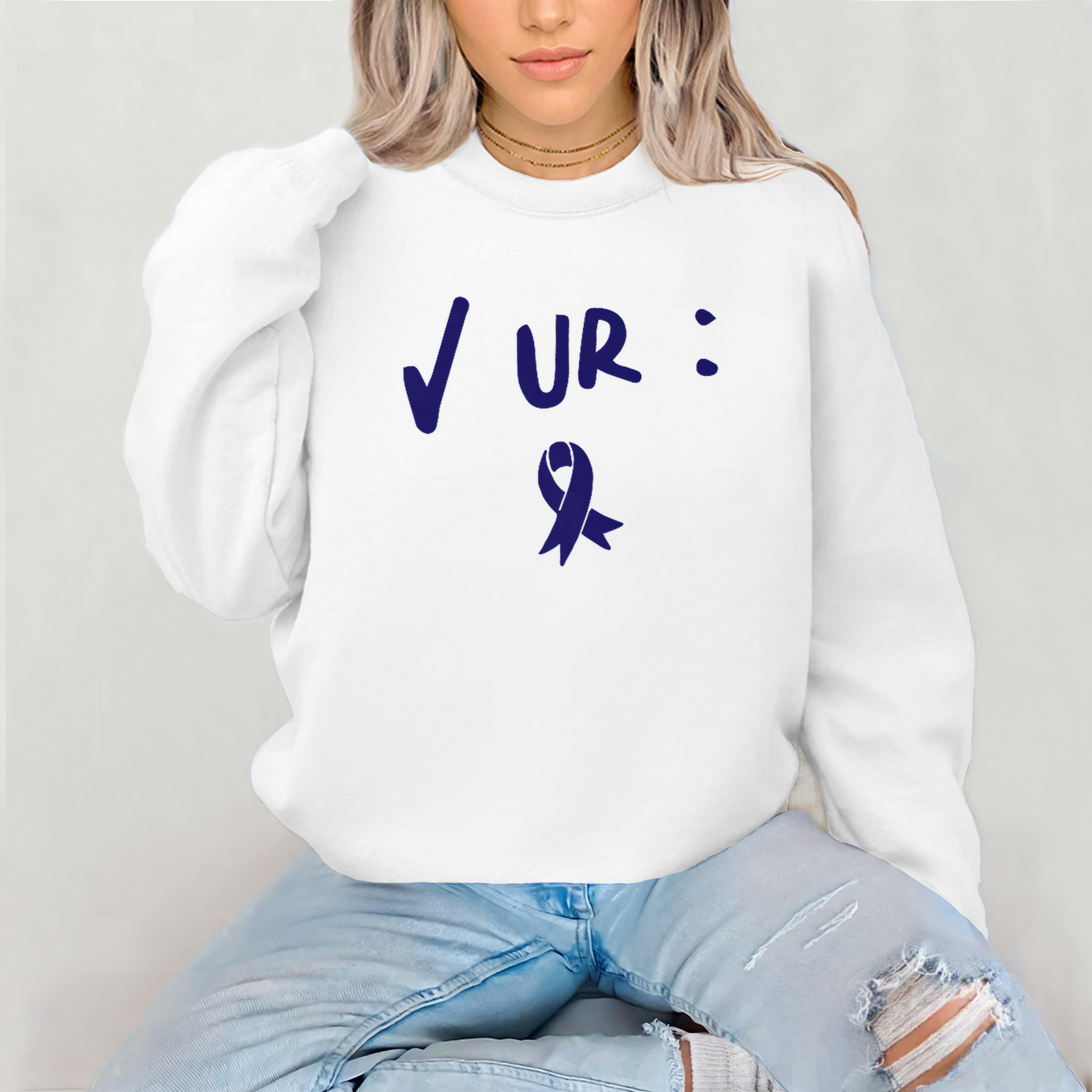 Vinyta Check Ur Colon T-Shirt, Awareness Month Sweatshirt, Colonoscopy ...