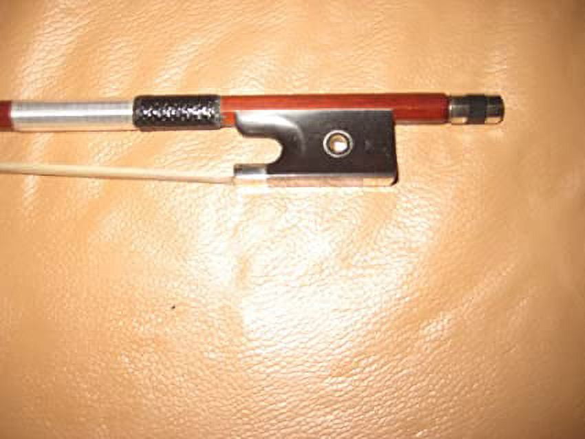 Vio Music 3/4 Pernambuco Violin Bow Ebony Frog, Silver Mounted ...