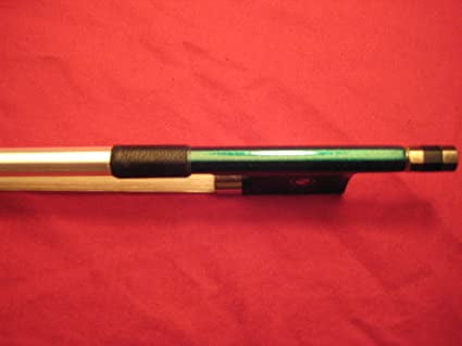 Vio Music Carbon Fiber 4/4 Violin Bow, Green, Ebony Frog - Walmart.com