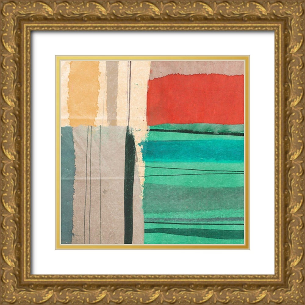 Viola, Bertel 12x12 Gold Ornate Wood Framed with Double Matting Museum Art Print Titled ...