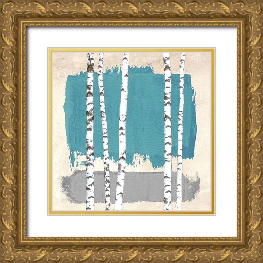 Viola, Bertel 20x20 Gold Ornate Wood Framed with Double Matting Museum Art Print Titled ...