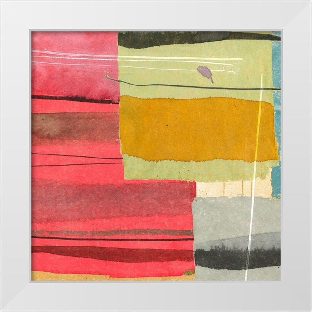 Viola, Bertel 20x20 White Modern Wood Framed Museum Art Print Titled - Straight Away I - Walmart.com