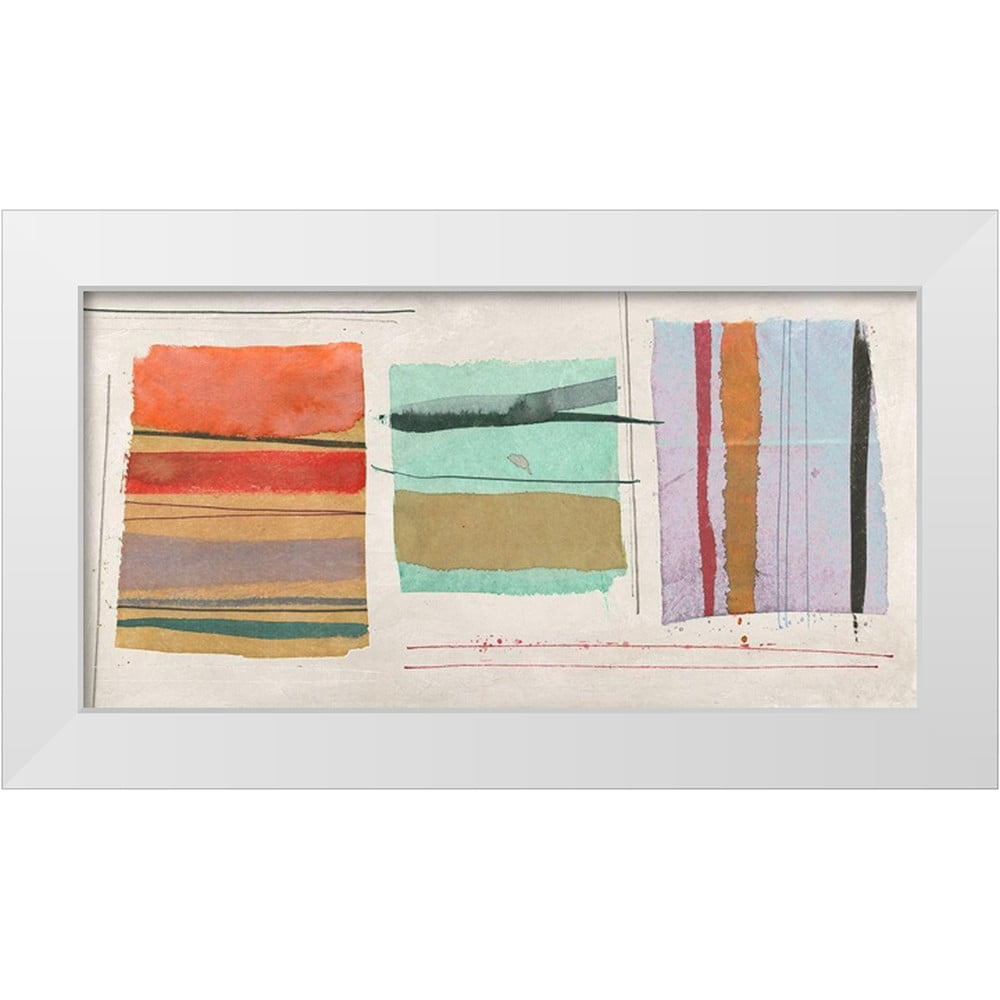 Viola, Bertel 24x14 White Modern Wood Framed Museum Art Print Titled - Feeling Happy - Walmart.com