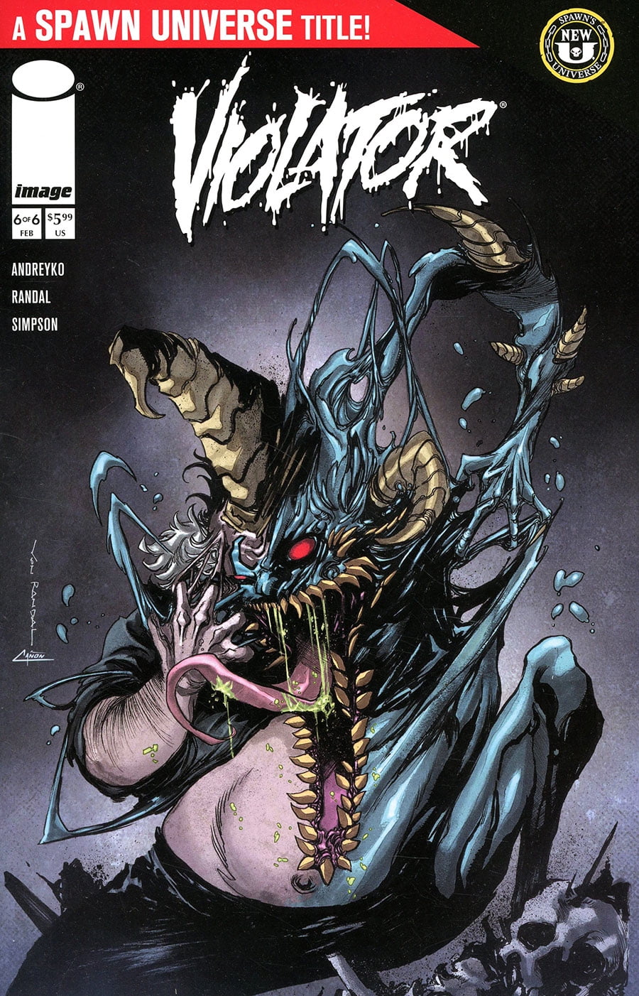 Violator (2nd Series) #6A VF ; Image Comic Book - Walmart.com
