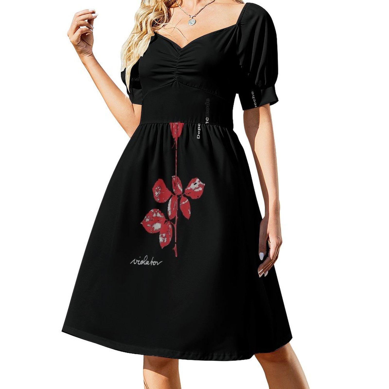 Violator Red Rose DM Mode Sleeveless Dress evening dresses luxury 2024 ...