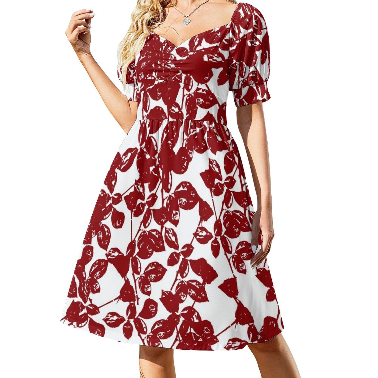 Violator Texture Red Dress women party dresses elegant chic women ...