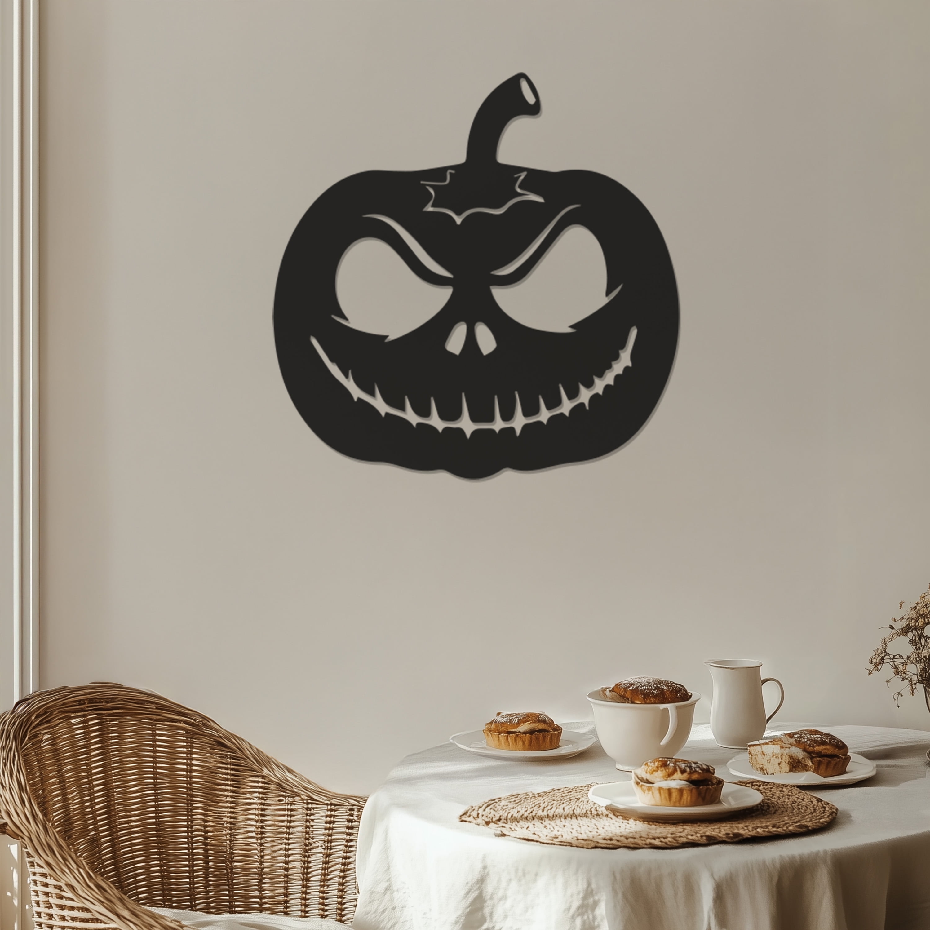 Violaura Spooky Metal Wall Art - Easy to Install Hanging Perfect for ...