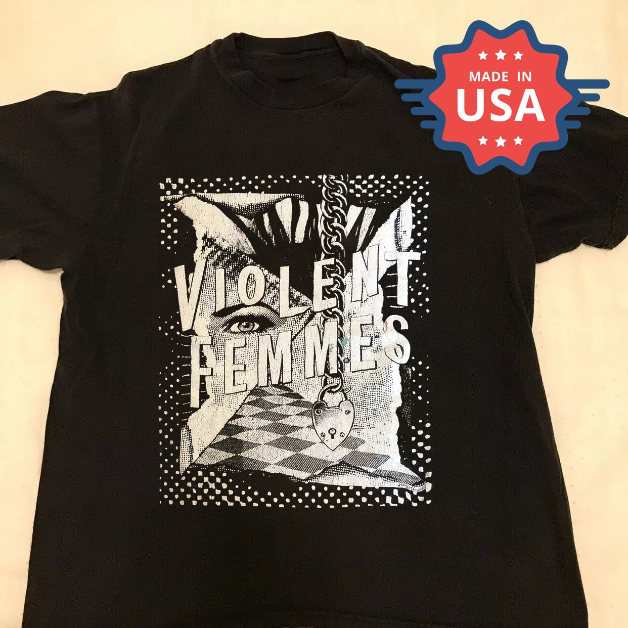 Violent Femmes Band T-shirt Men Women Short Sleeve Full Size NB6540 ...