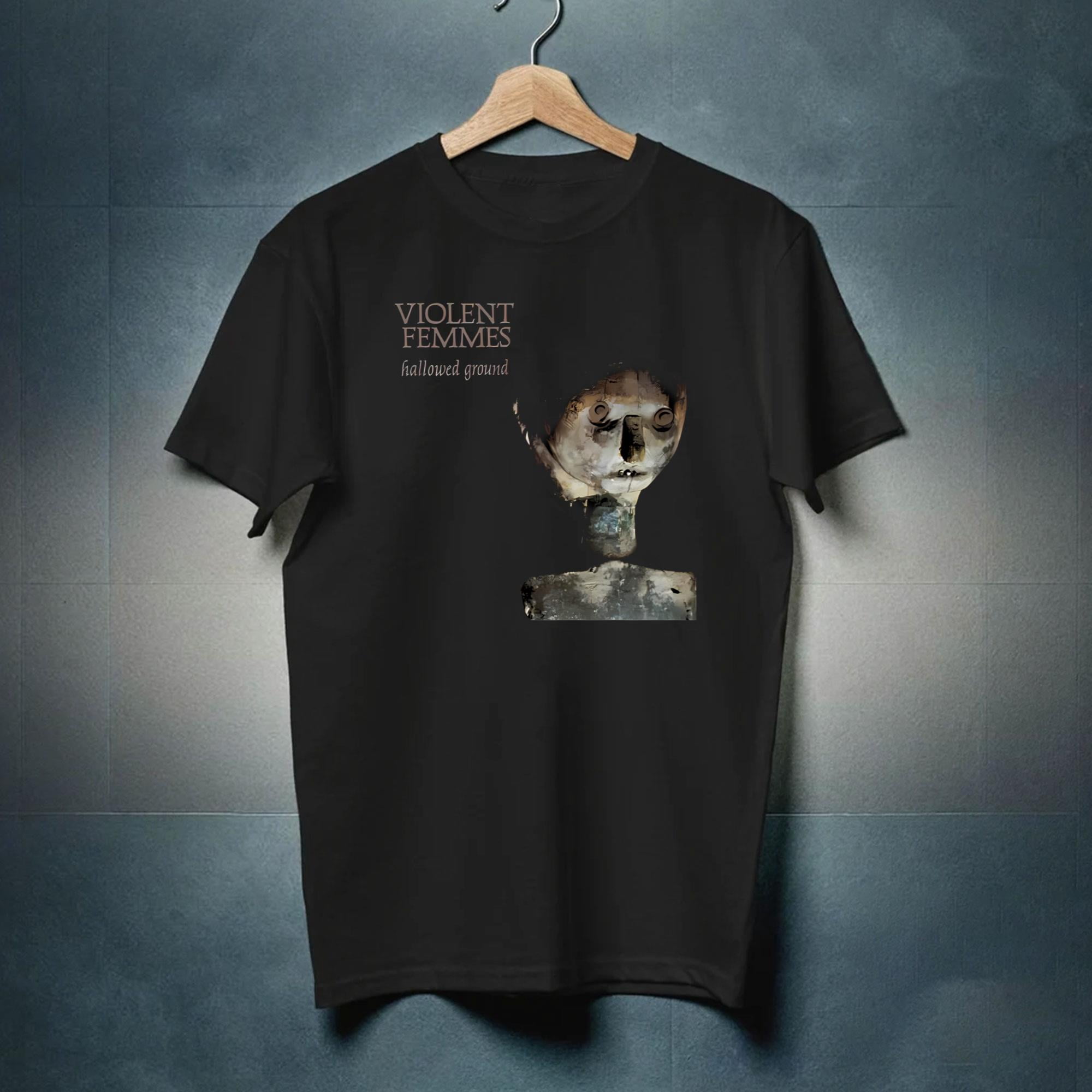 Violent Femmes - Hallowed Ground Short Sleeve Black All Size Shirt ...