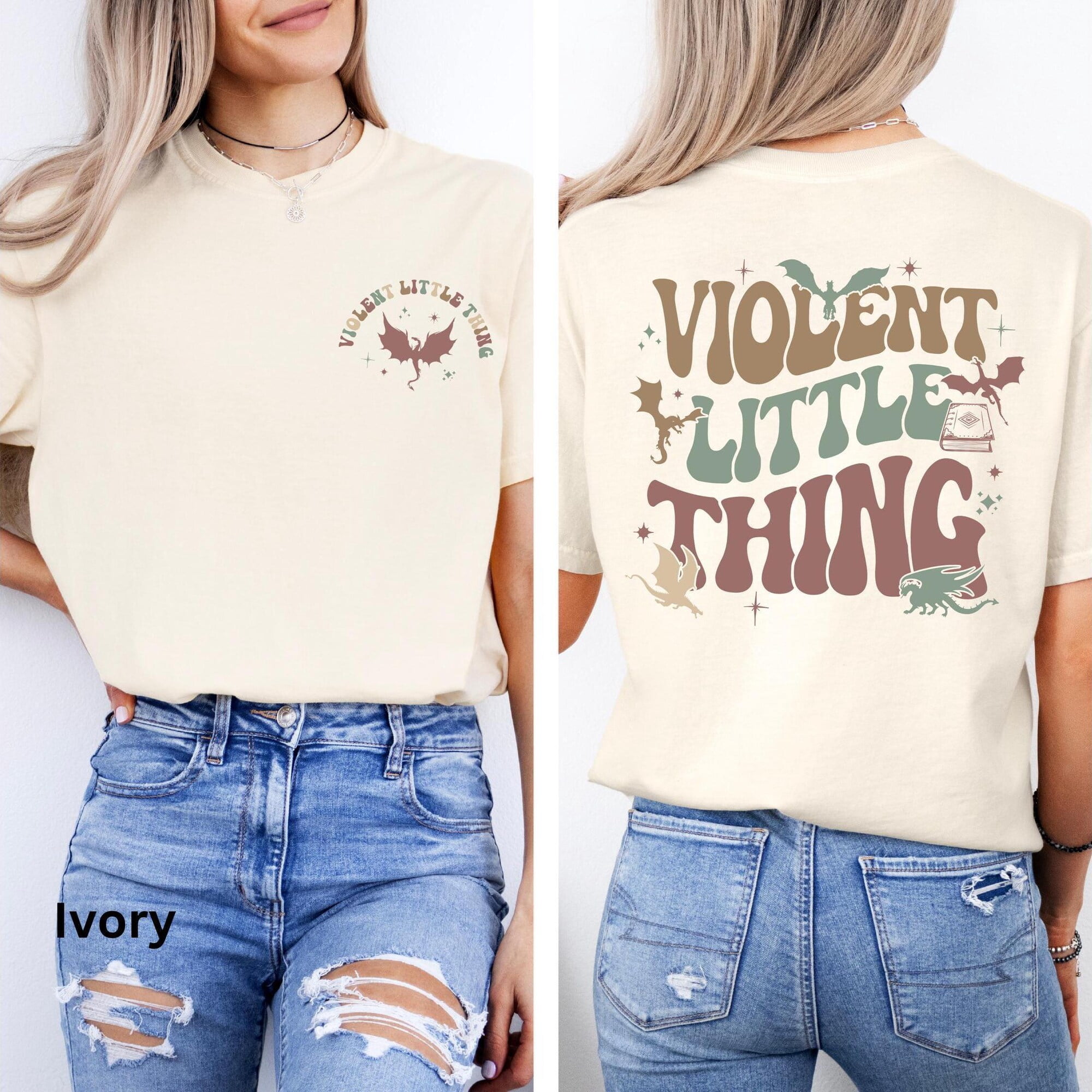 Violent Little Thing Shirt Fourth Wing Dragon Rider Tee Riders Quadrant ...