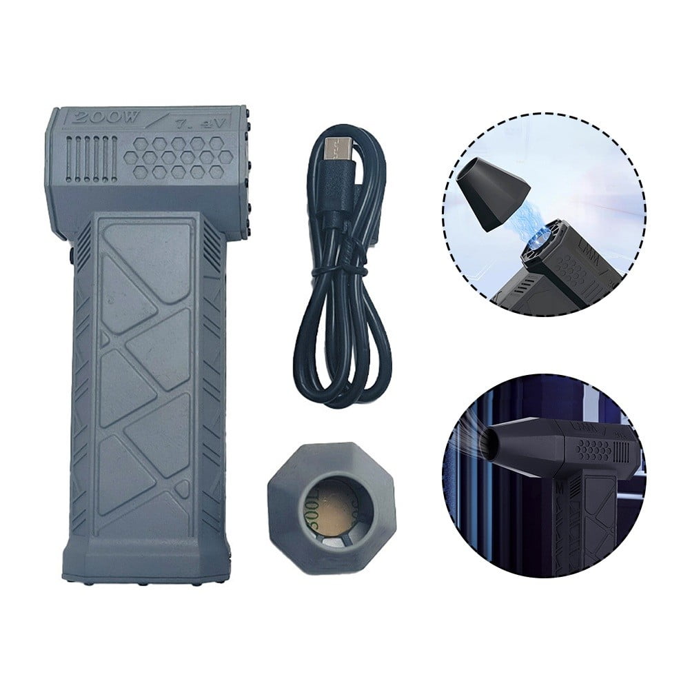 Violent Turbo Fan 130000 RPM Powerful Fan with LED Lighting 52m/s Wind ...