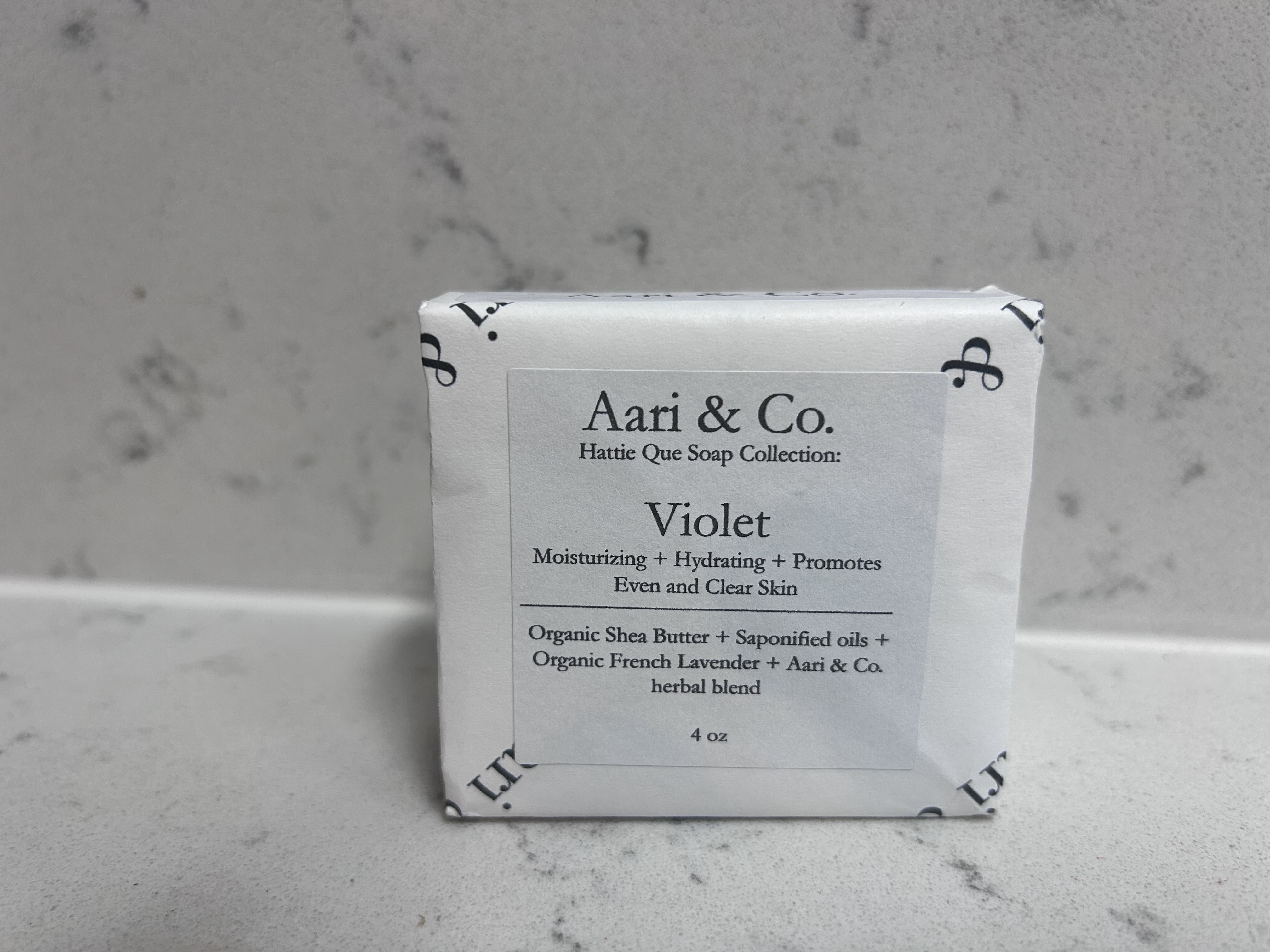 Violet 100% Authentic Herbal Infused 4 oz body soap. Promotes the ...