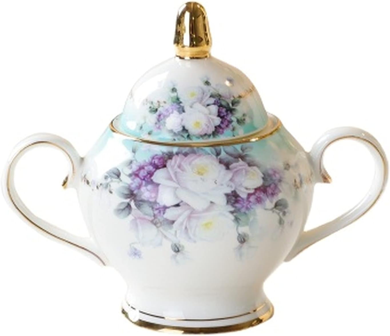 Violet Bone China English Afternoon Tea Set Ceramic Coffee Cup Set ...