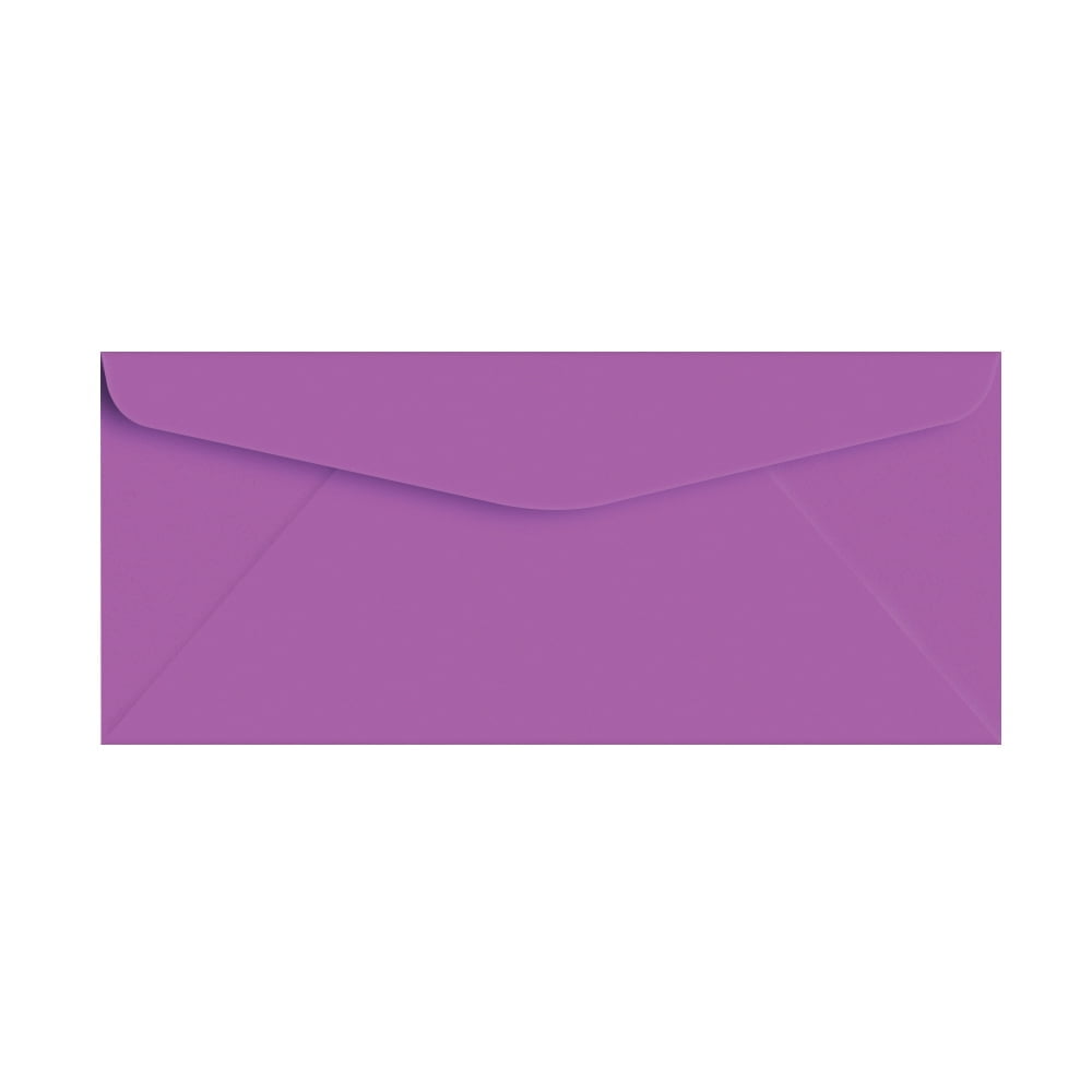 Violet Bright Color #10 Envelopes - Great for Mailing Letters, Business ...