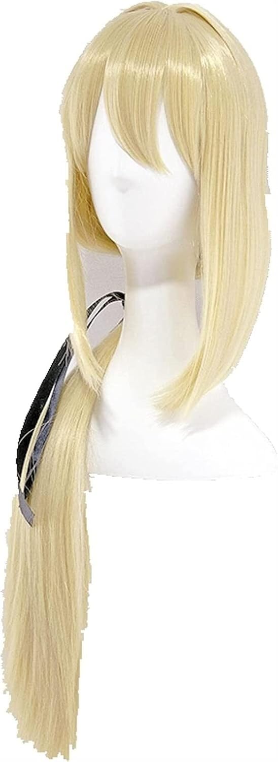 Violet Evergarden Cosplay Wigs Blonde Long Straight Heat Resistant ...