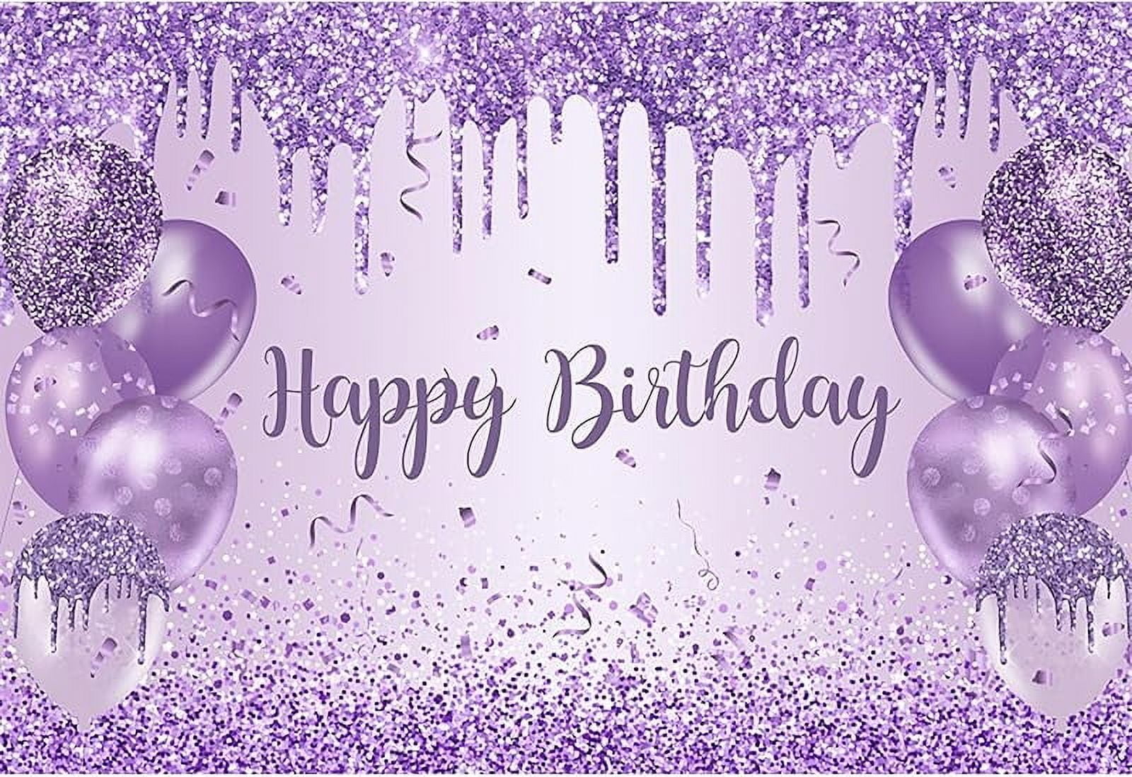 Violet Happy Birthday Photography Background Lady Woman Queen Birthday ...