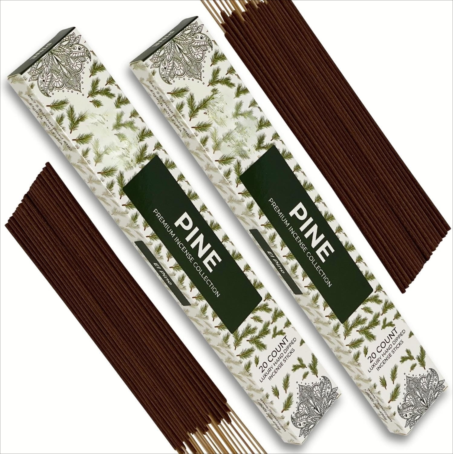 Violet Incense Sticks - Total 40 Insence-Sticks - Dual Pack of 20 ...