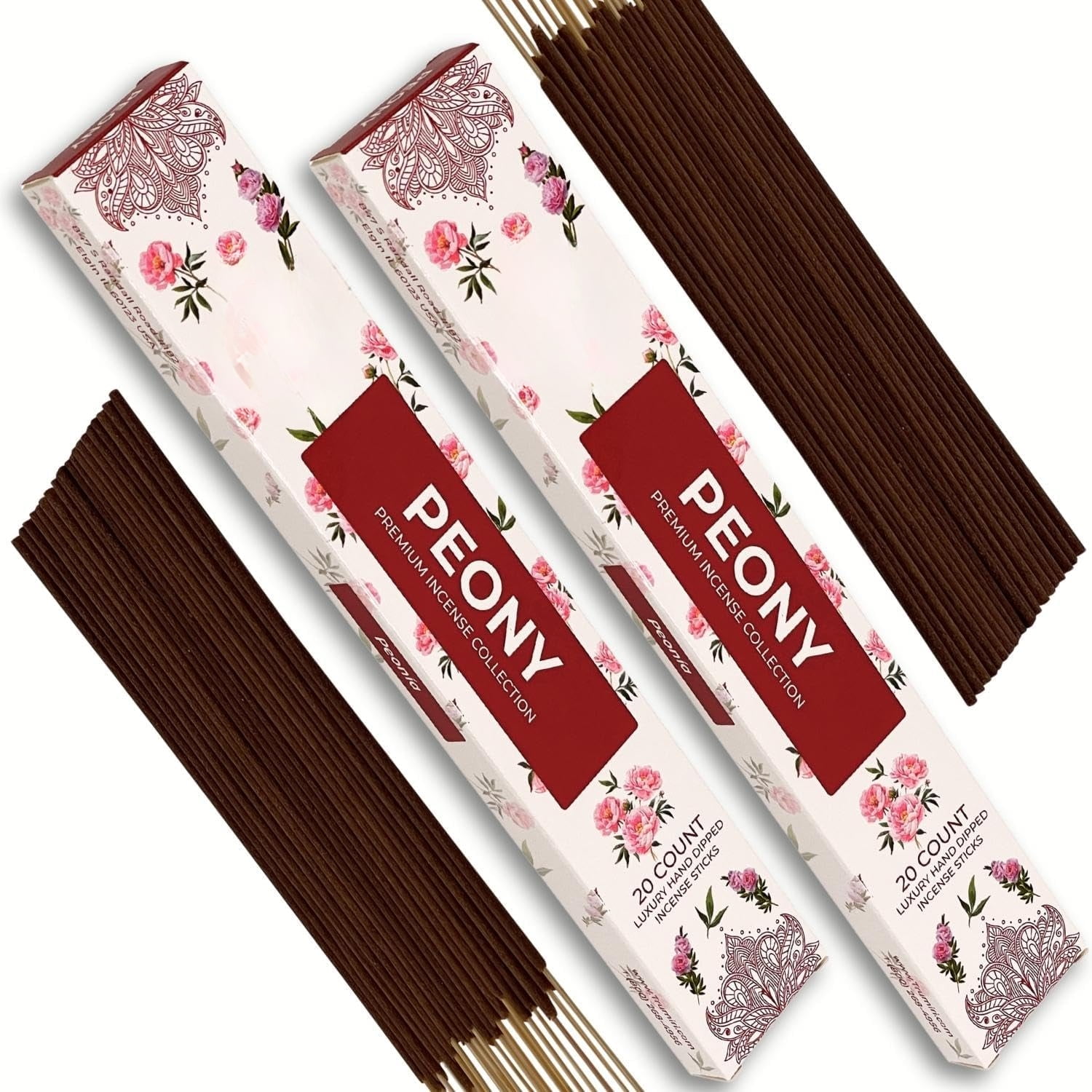 Violet Incense Sticks - Total 40 Insence-Sticks - Dual Pack of 20 ...