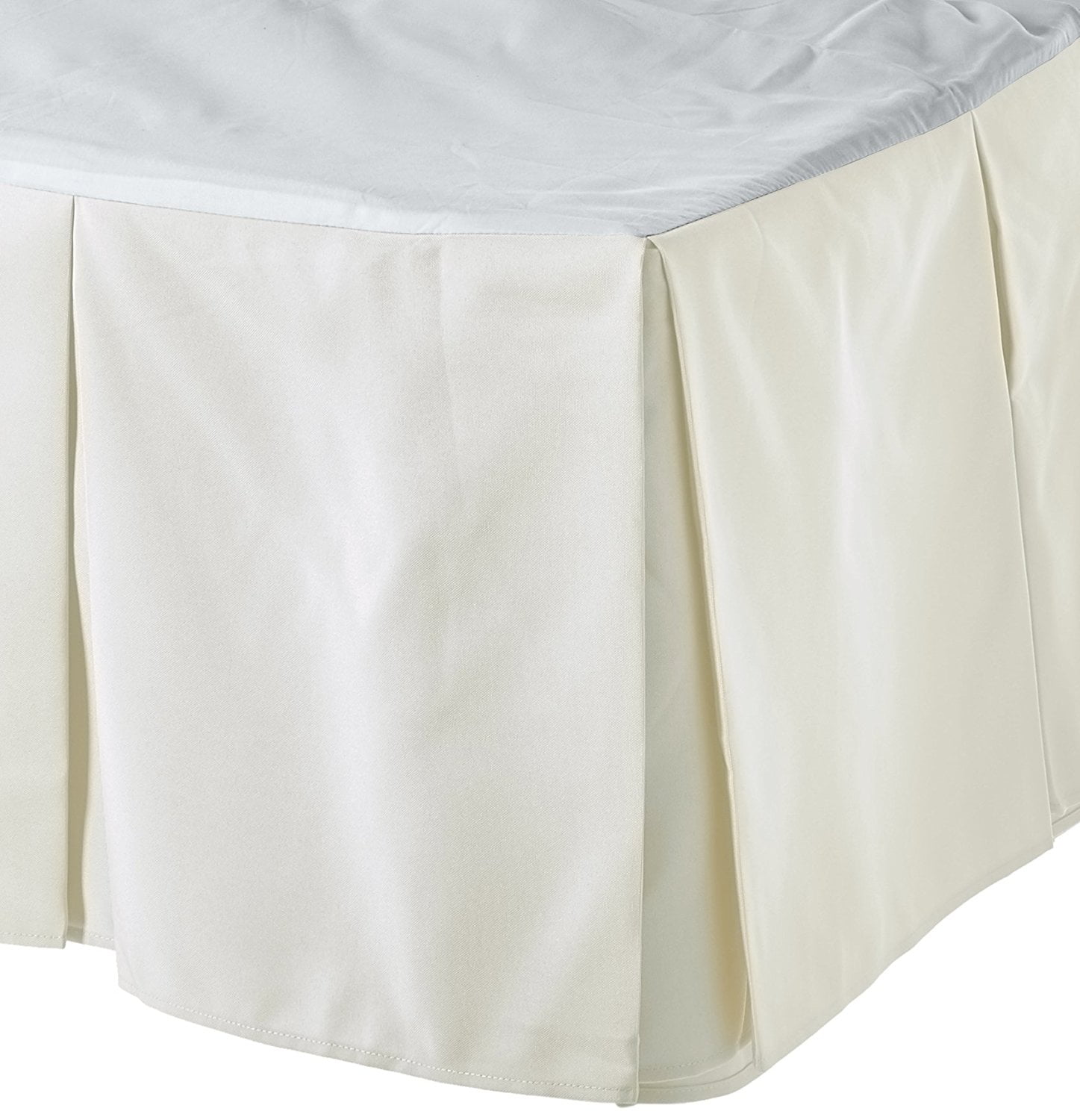 Violet Linen Box Pleated BedSkirt Pattern, Luxury Ultra Soft Polyester ...