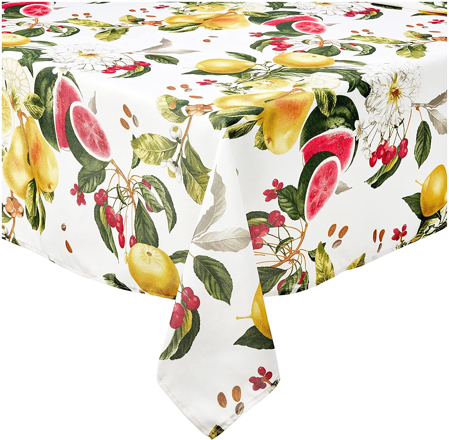 Violet Linen European Frutella Vintage Botanique Fruits Pattern ...
