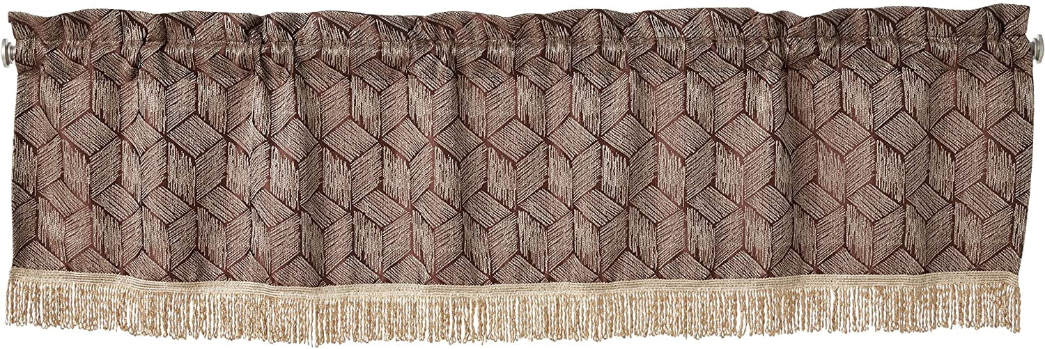 Violet Linen Fortune 3D Geometric Pattern, Polyester Jacquard, with ...