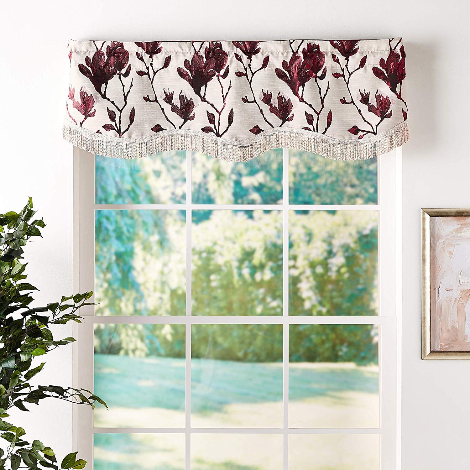 Violet Linen Venetian Collection Decorative Vintage Design Window ...