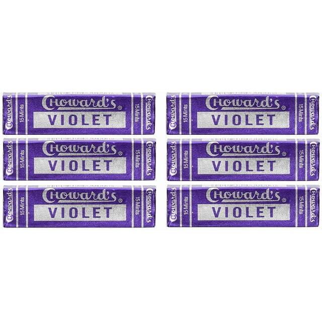 Violet Mints - Chowards (6 Pack) - Walmart.com