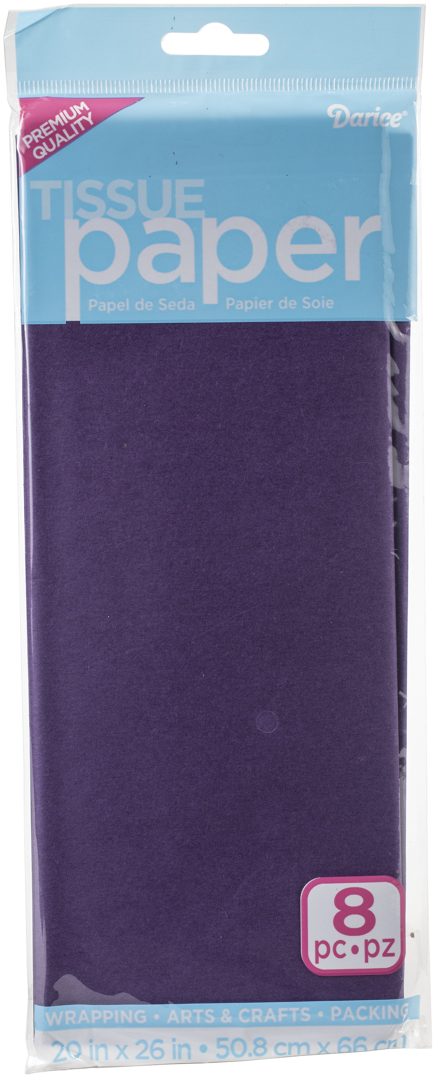 Violet Tissue Paper - 20 x 26 inches, 2506-70 Darice - Walmart.com