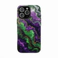 Violet Vortex Purple Green Hydro Liquid Flow with iPhone 17 to 11 Pro ...